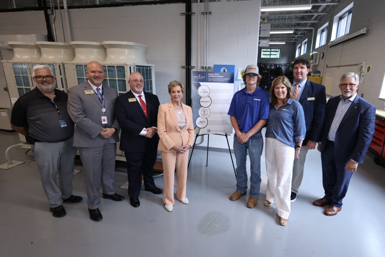 U.S. Education Secretary Visits Brady HVAC Lab at Wake Tech - Brady ...